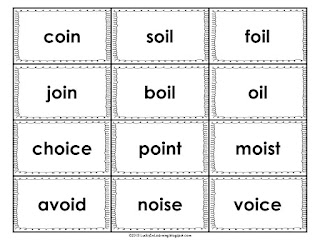Lucky in Learning: OI & OY Word Sort Freebie