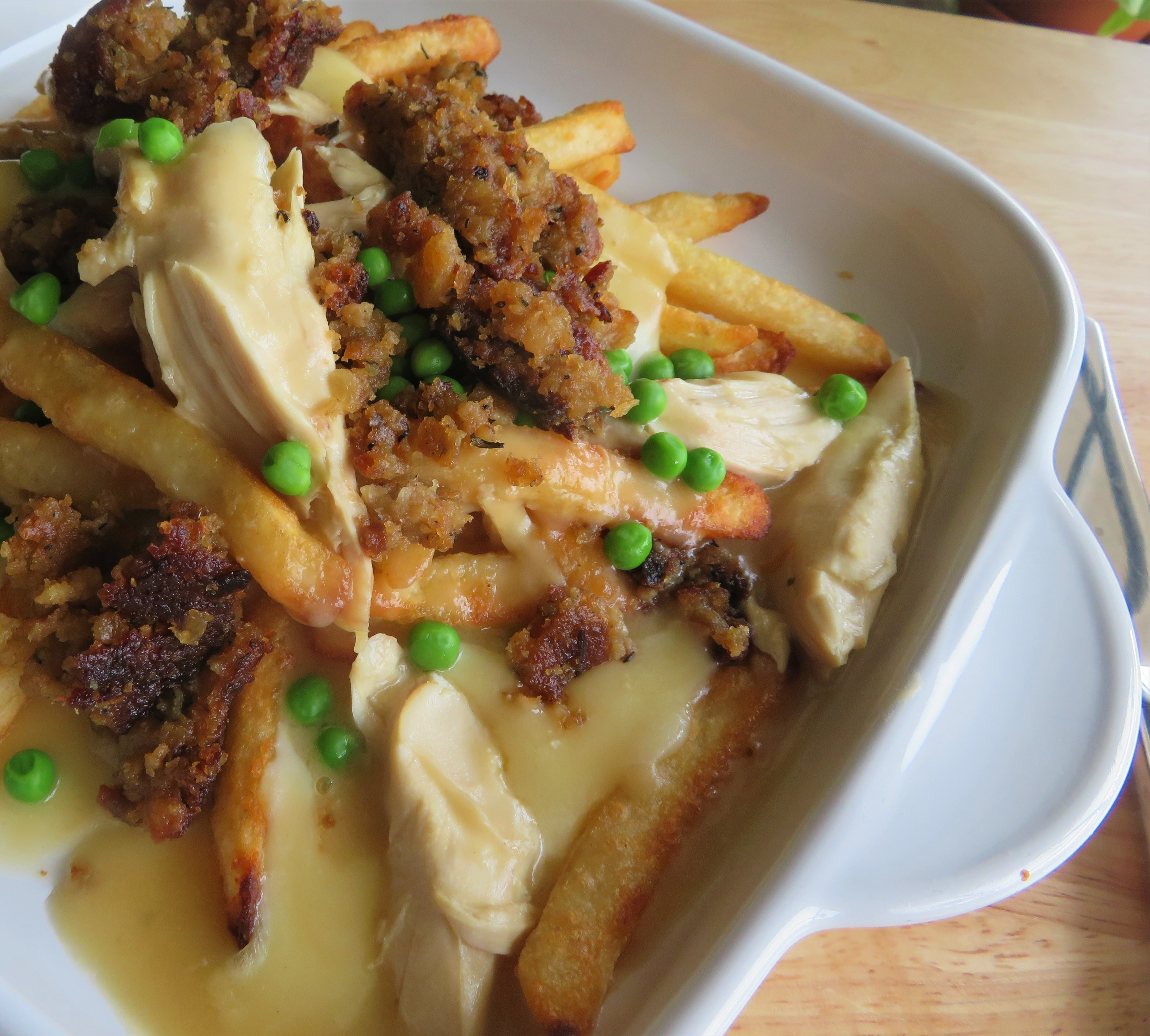 Chicken Dinner Poutine | The English Kitchen