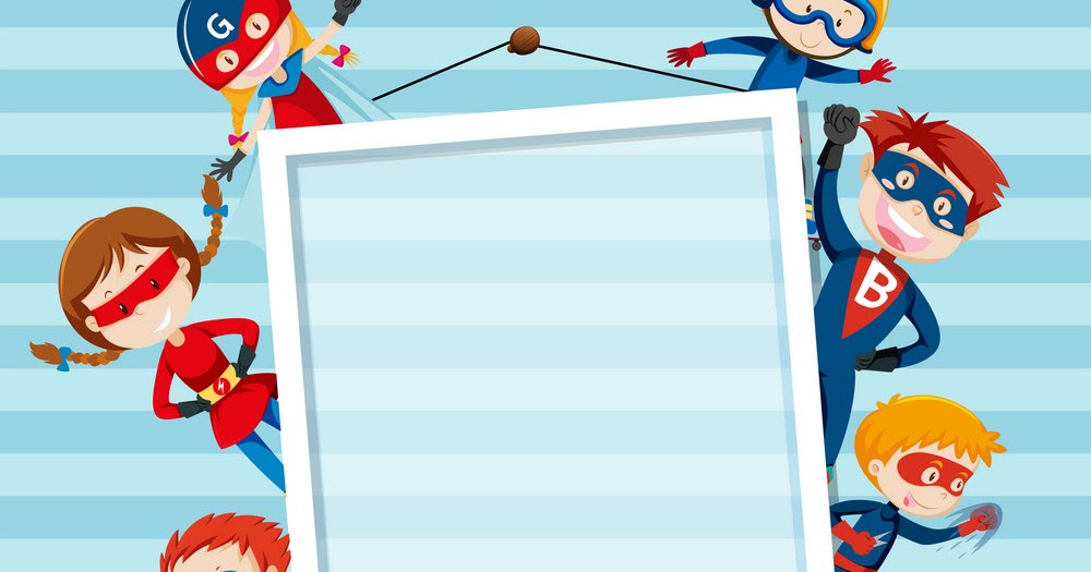 Superhero Picture Frame - Table Frame