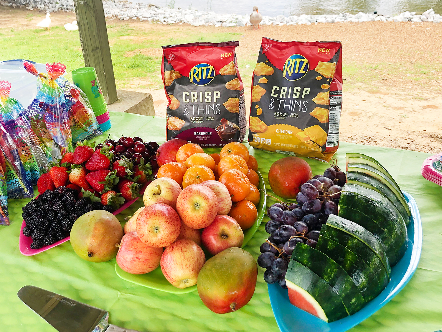 Southern Mom Loves: Birthday Party Snacks at the Lake + Win Walmart ...