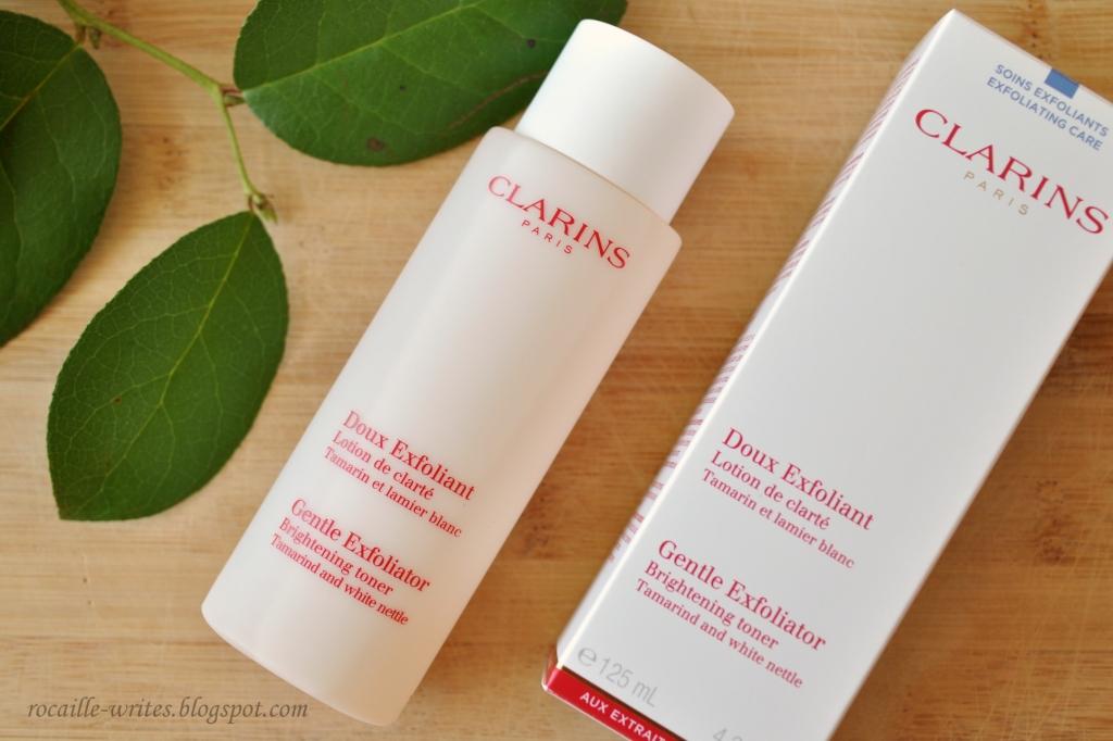 Rocaille Writes: MOAR Acid Tone: Clarins Gentle Exfoliator Brightening ...