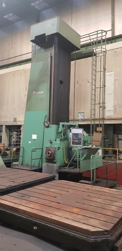 Global Machine USA: CNC SKODA W160 Boring Machine