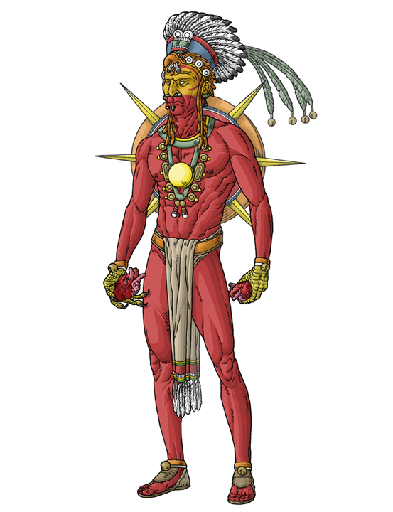 Tonatiuh - God of the Sun Minecraft Skin Tonatiuh - God of the Sun Minecraft Skin