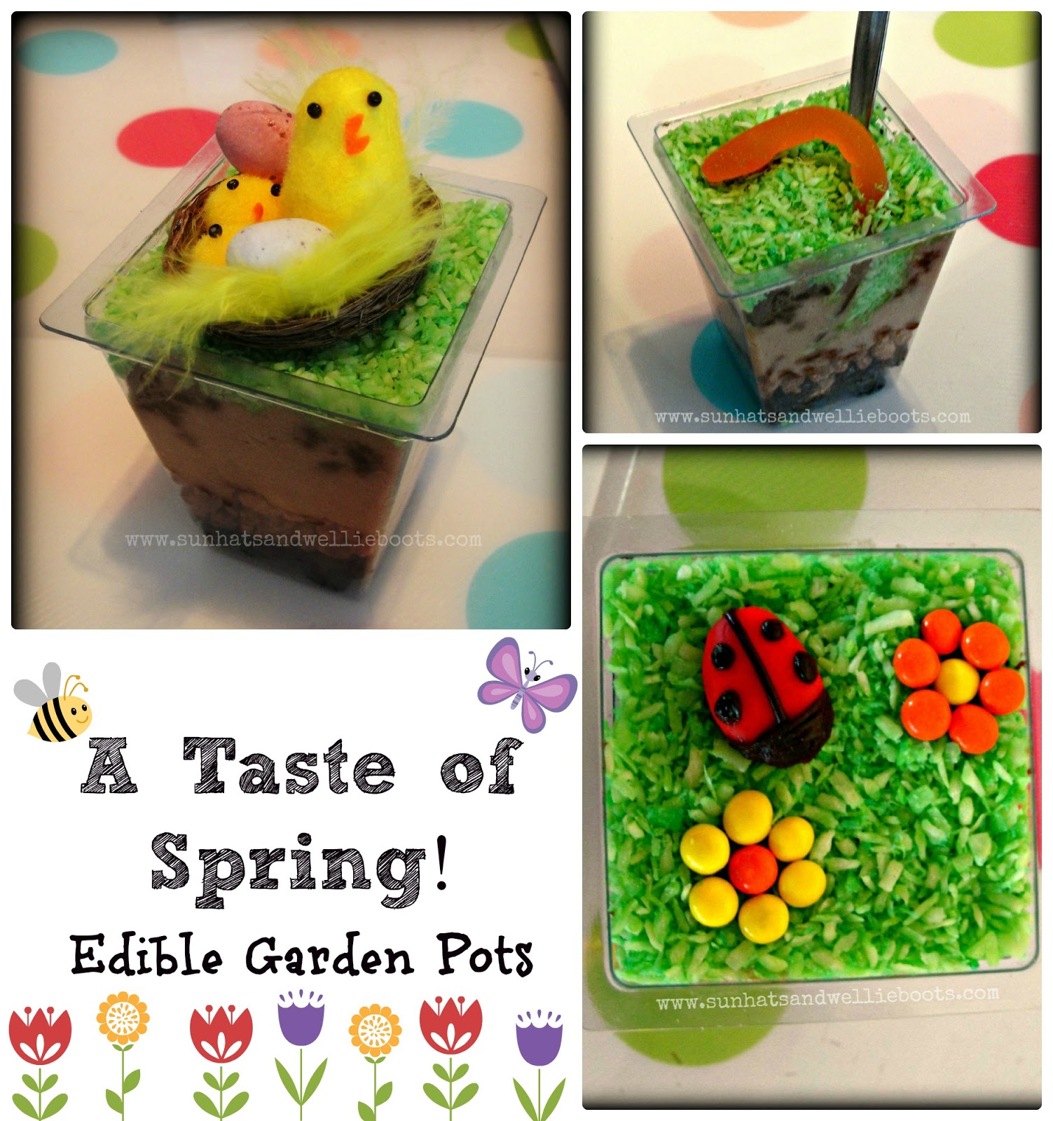 Sun Hats & Wellie Boots: Edible Easter Spring Garden