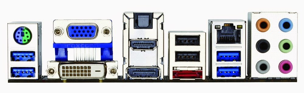 Computacion: Panel trasero del CPU