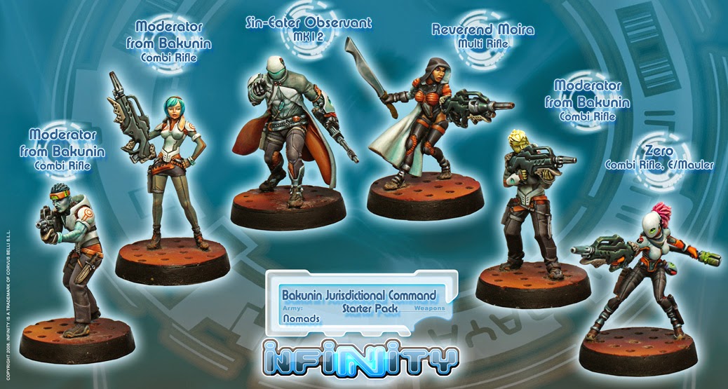 Lead Rising: Infinity Starter Packs - PanO & Nomads