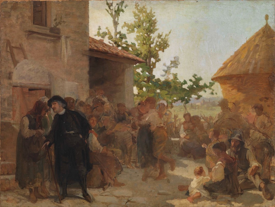 Francesco Gioli (1846-1922) Macchiaioli painter | Tutt'Art@