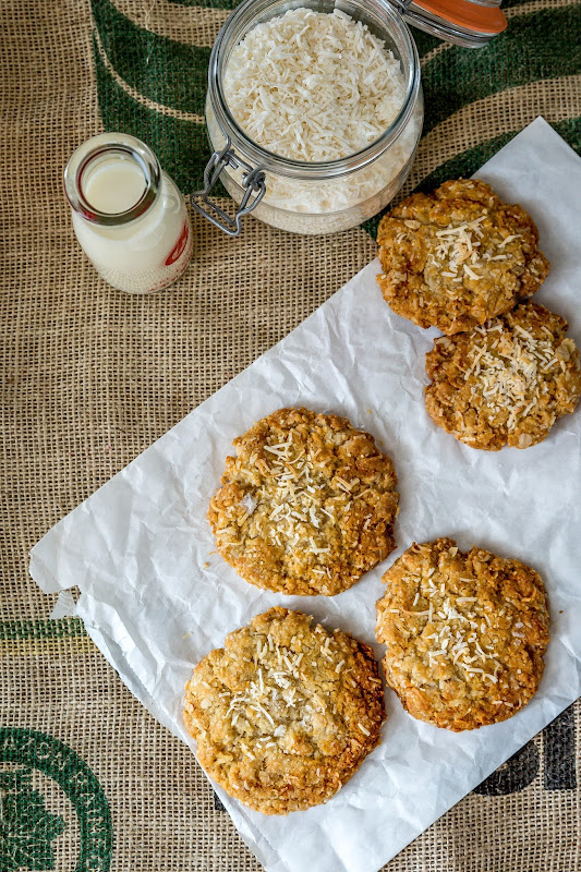 Milk and Honey: Coconut and Nutmeg Cookies