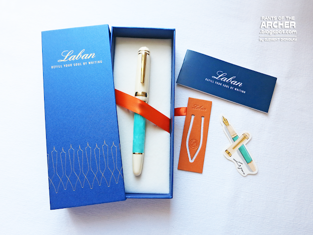 Fountain Pen Review: Laban 325 Lagoon | Rants of The Archer