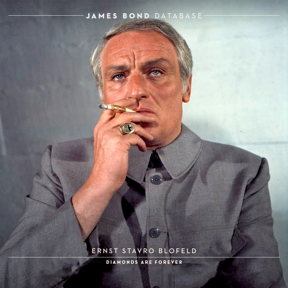 James Bond Database: Ernst Stavro Blofeld