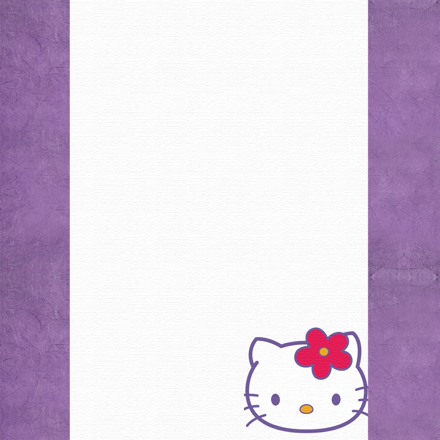 Hello Kitty: Borders, Images and Backgrounds. - Oh My Fiesta! in english