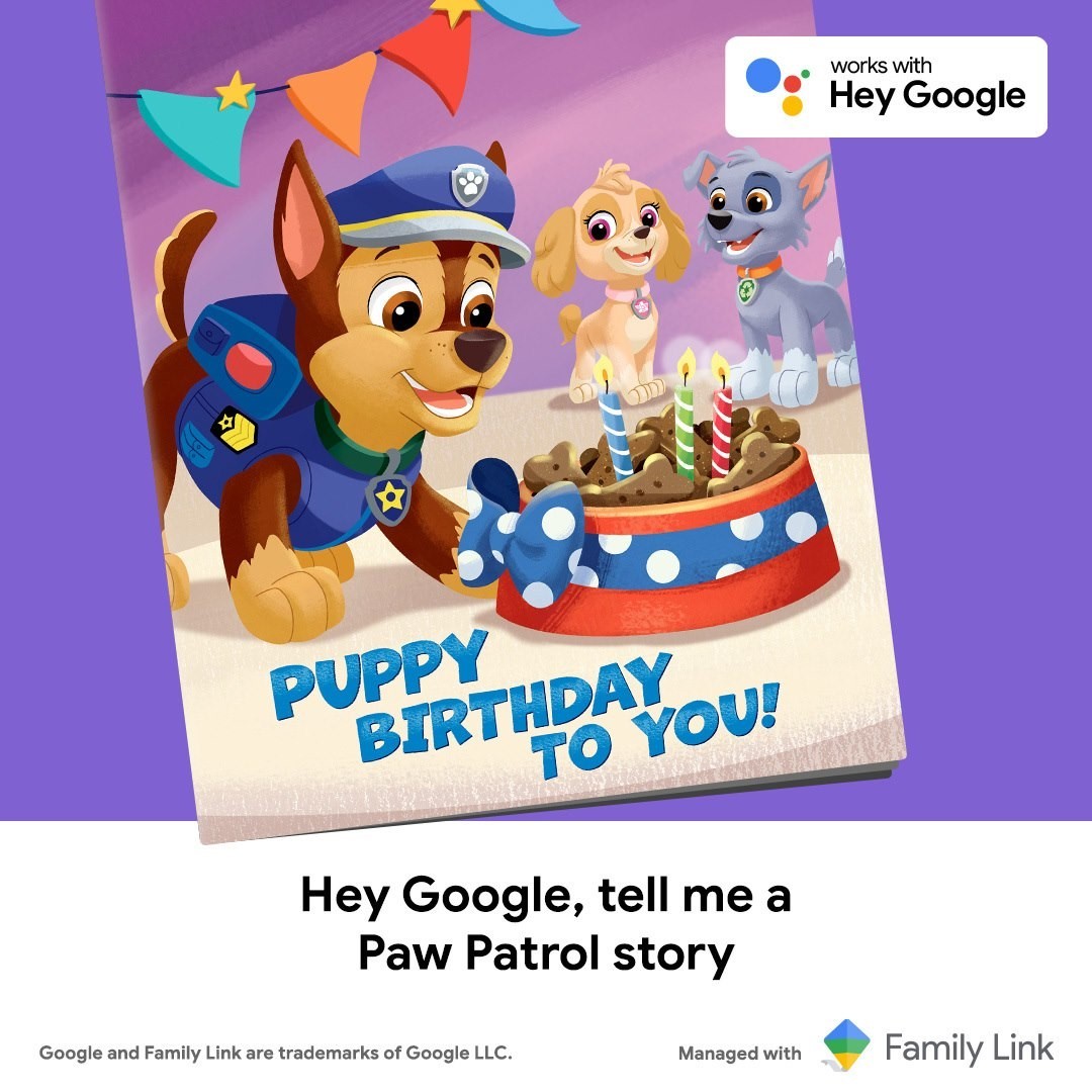 NickALive!: PAW Patrol Leaps Onto Google Assistant
