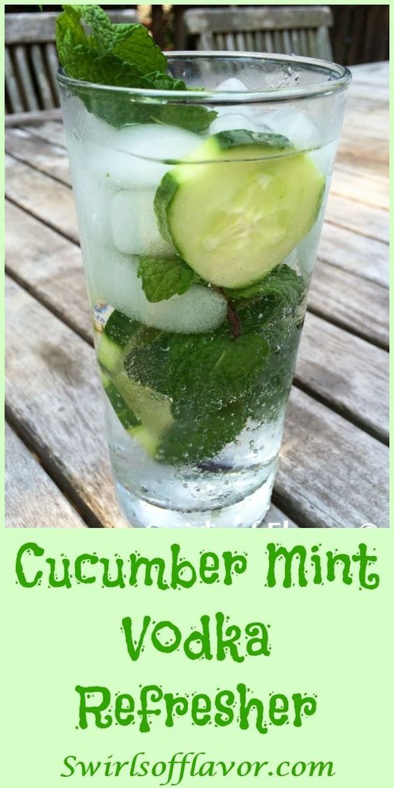 Cucumber Mint Vodka Refresher