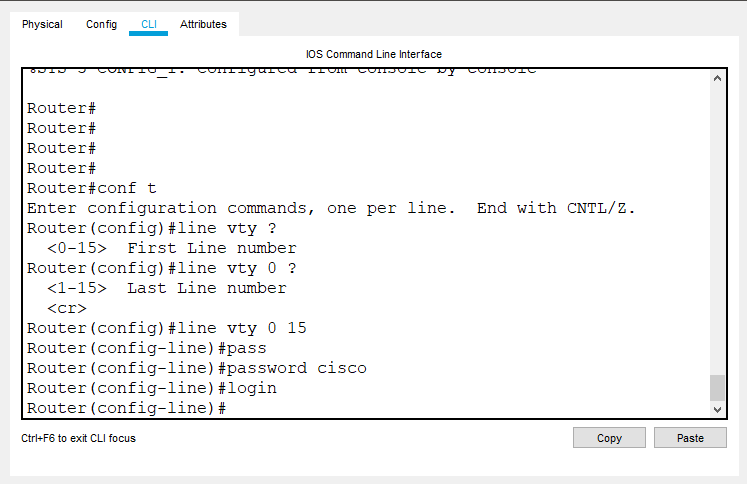 Configuring Enable And Line Passwords