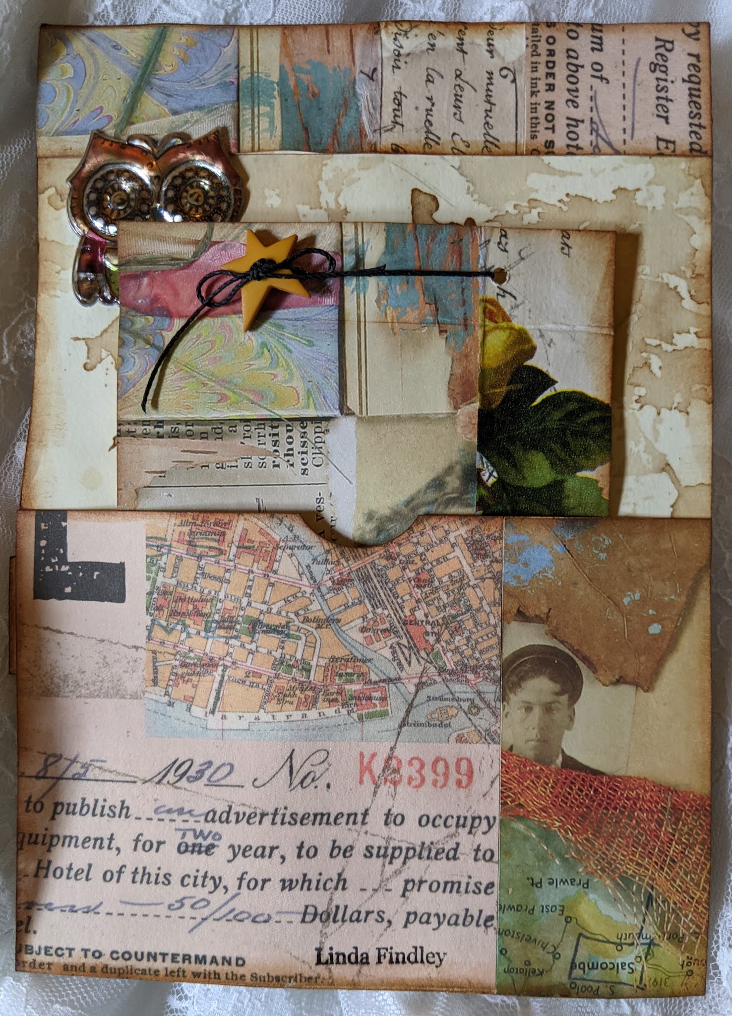 The Art Sook: A scrap collage challenge