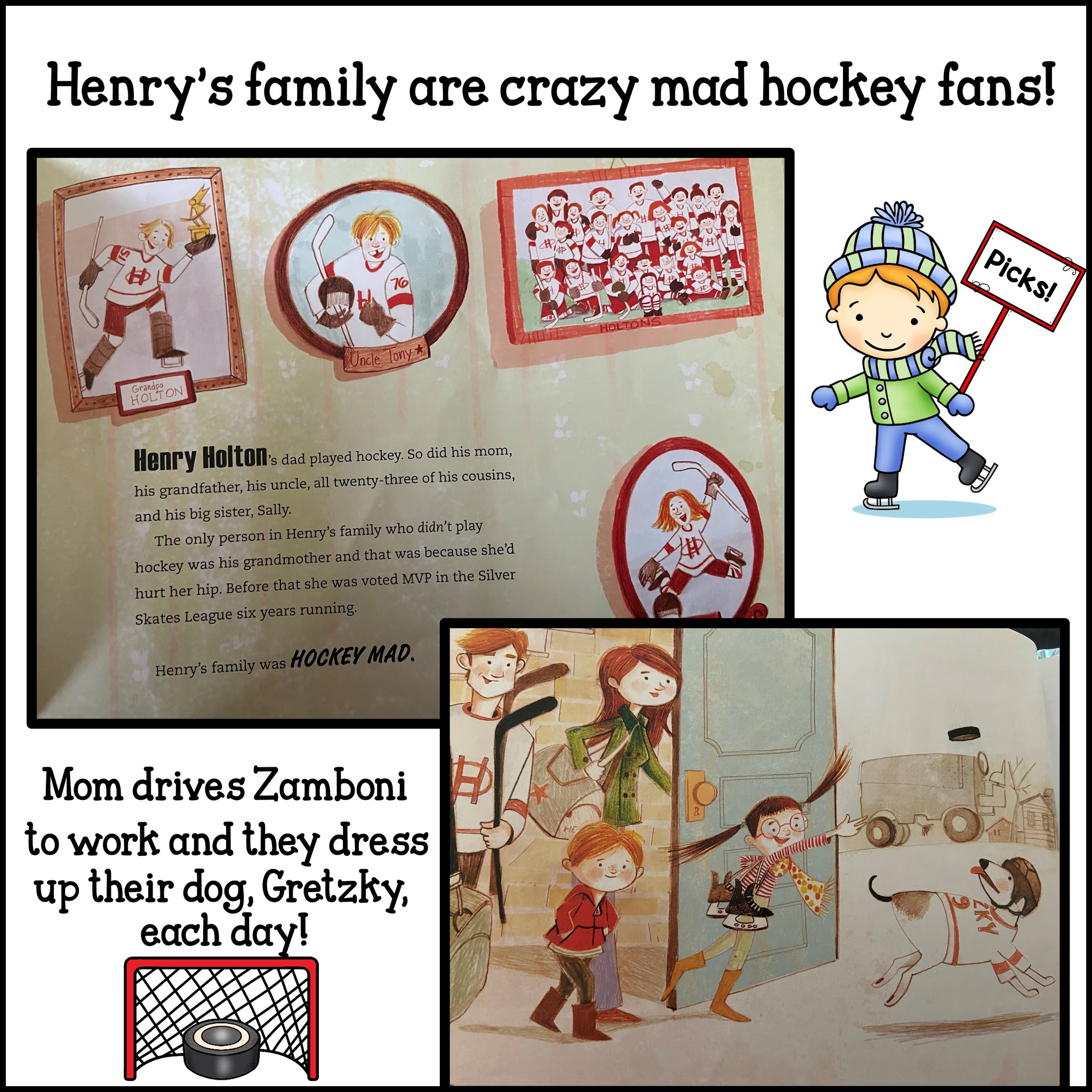 First Grade Bloomabilities: Henry Holton Takes the Ice and Perfect Pigeons