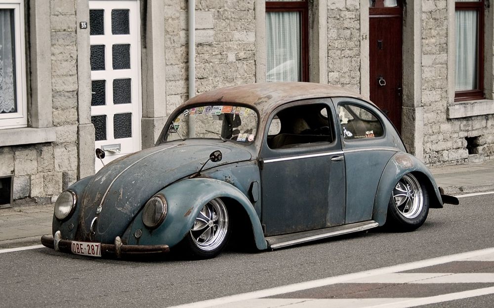 20 Best Photos of Volkswagen Beetle Rat Rods With Patina Look on the ...