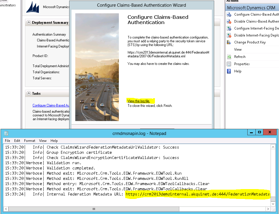 Dynamics CRM Knowledge Base: How to Configure IFD Hosted Setup in ...