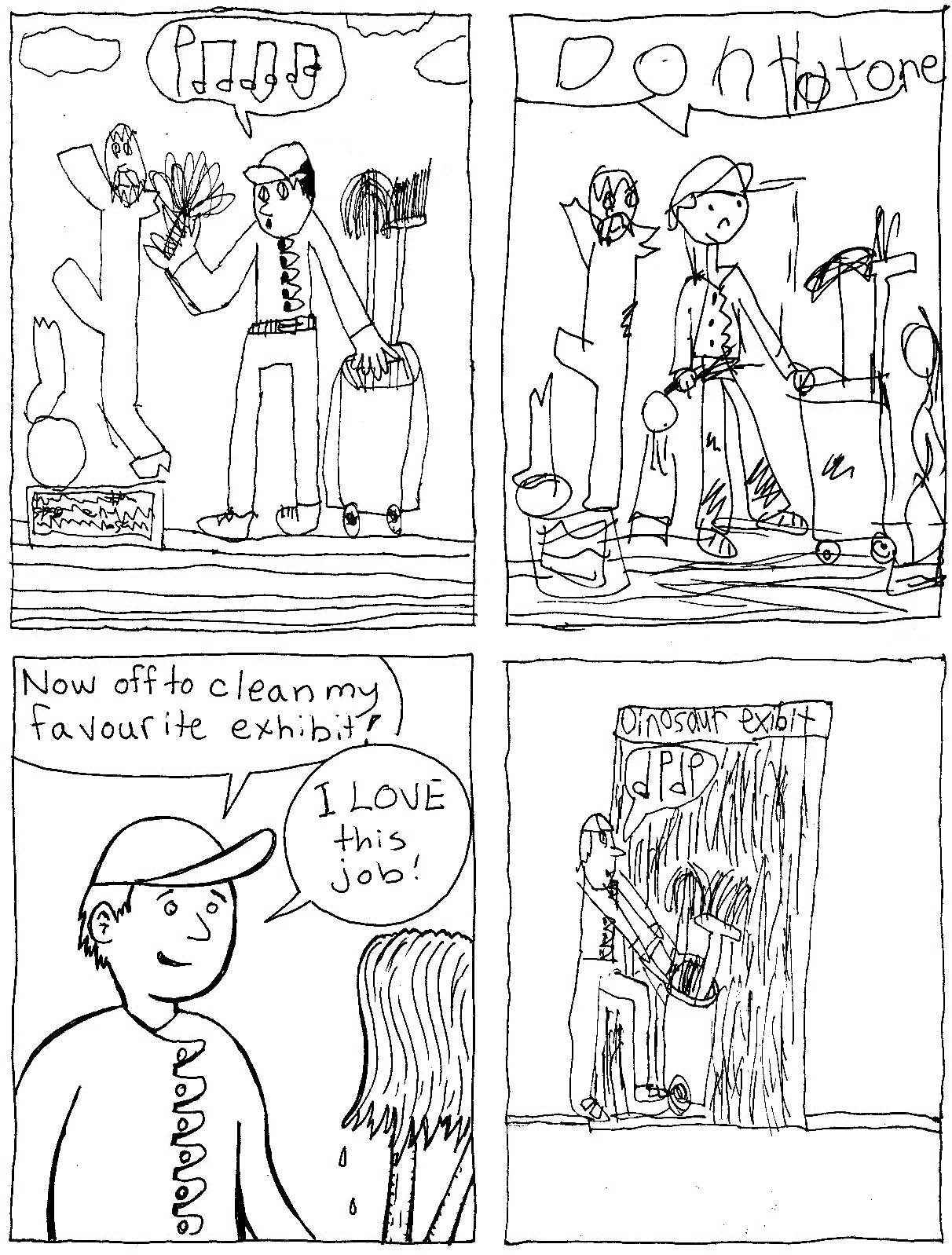 Tim's Art Blog: Brown Family Jam Comic #1
