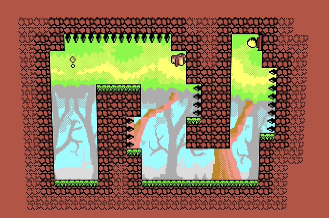 Indie Retro News: Gravity Duck 64 - An upside down C64 game from Adrian ...