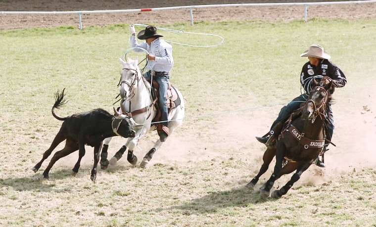 The Roping Blog: Derrick Begay & Cesar de la Cruz