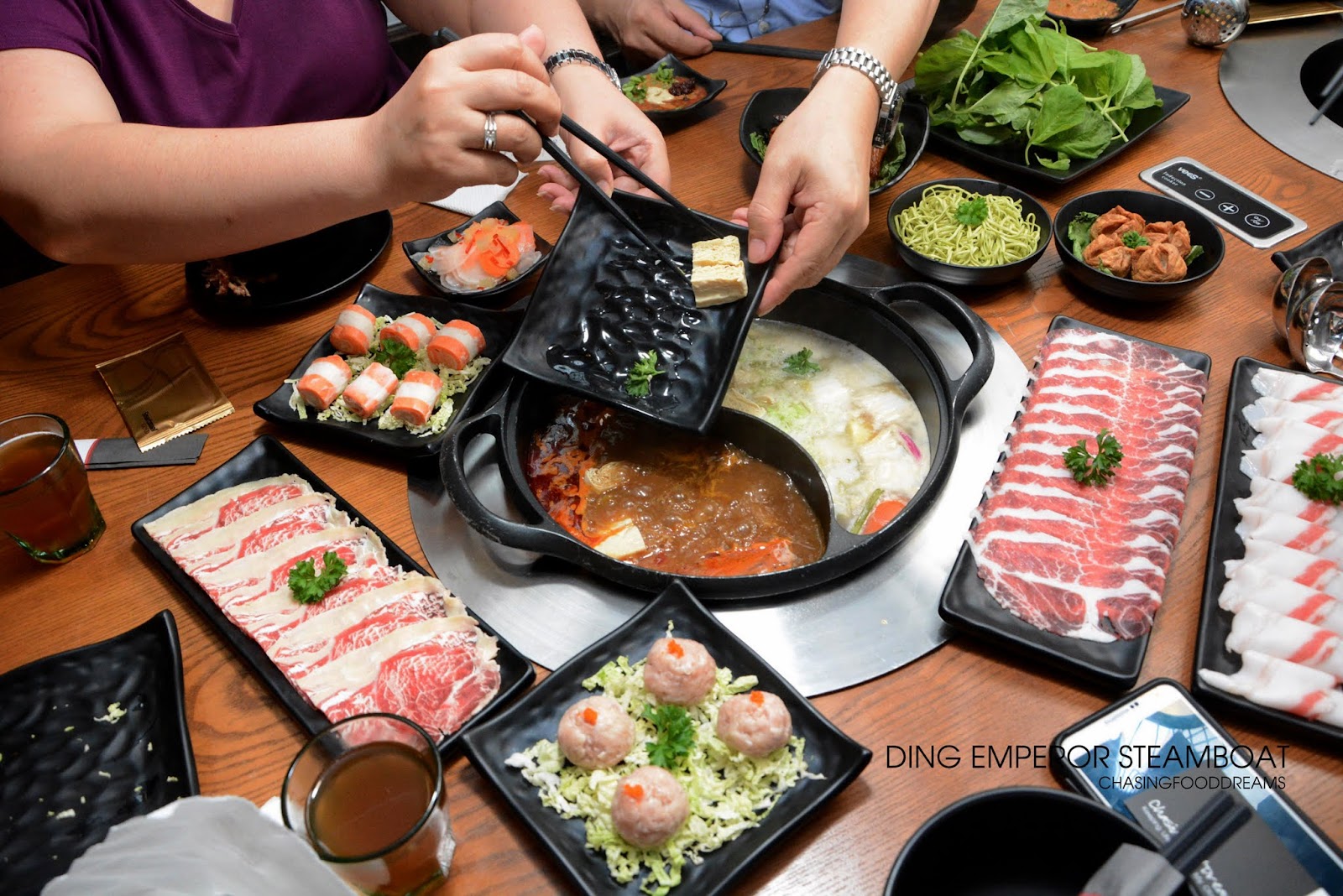 CHASING FOOD DREAMS: Ding Emperor Steamboat @ SS2, Petaling Jaya