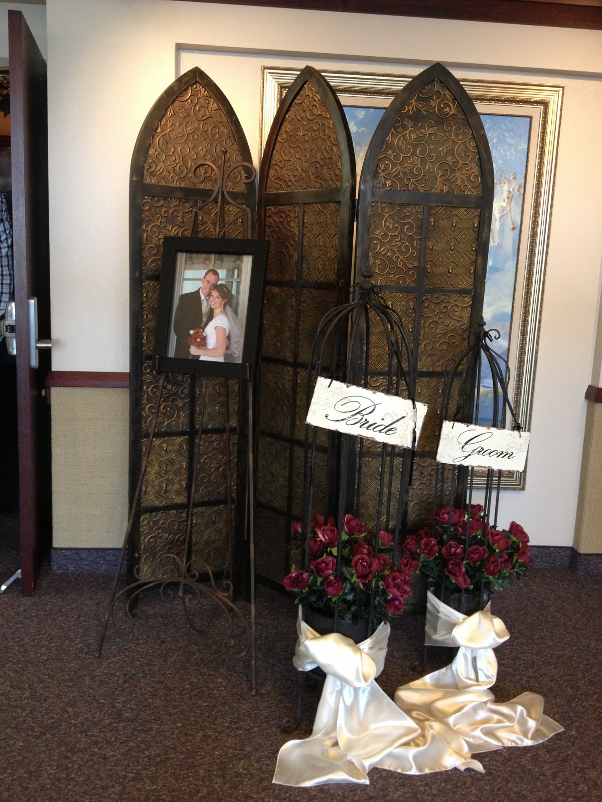 Trisa & Co. Designs & Events: Paris Inspired Reception - Ivory ...