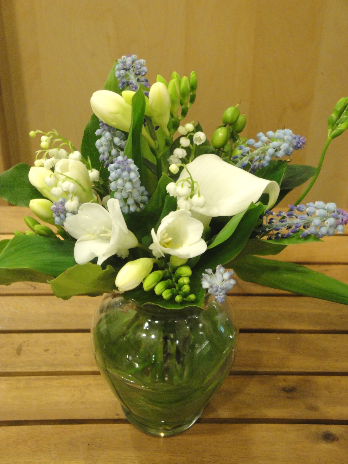 QUEENSBLOG by Queensberry Flower Company: Mini Arrangement Lesson（Vase ...