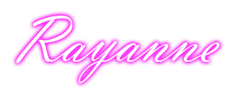 My PhotoScape: Nomes em Luz: Rayanne e Marcella