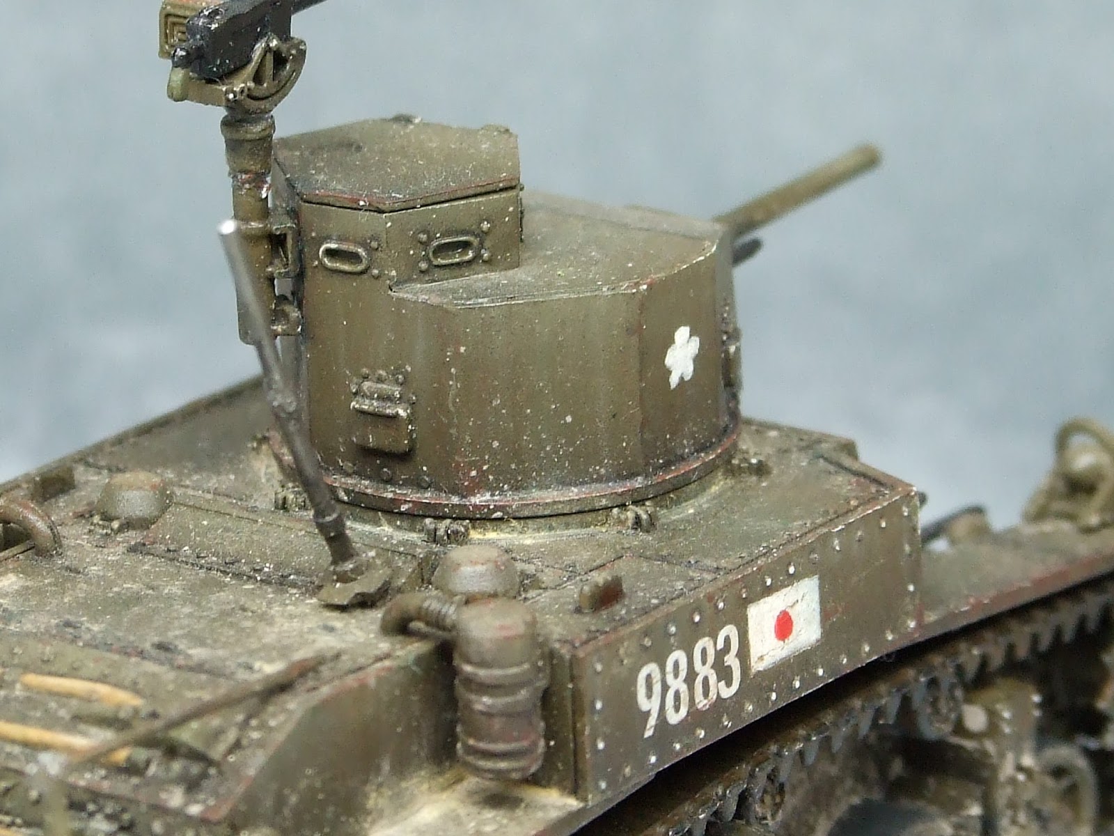 Vae Victis Miniature Painting: Japoński M3 Stuart, 7 Pułk Czołgów ...