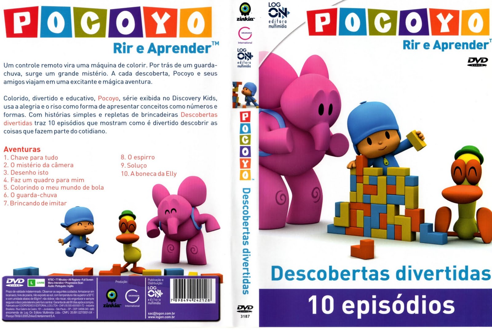 Pocoyo - Descobertas Divertidas | Covers Filmes Capas de Filmes