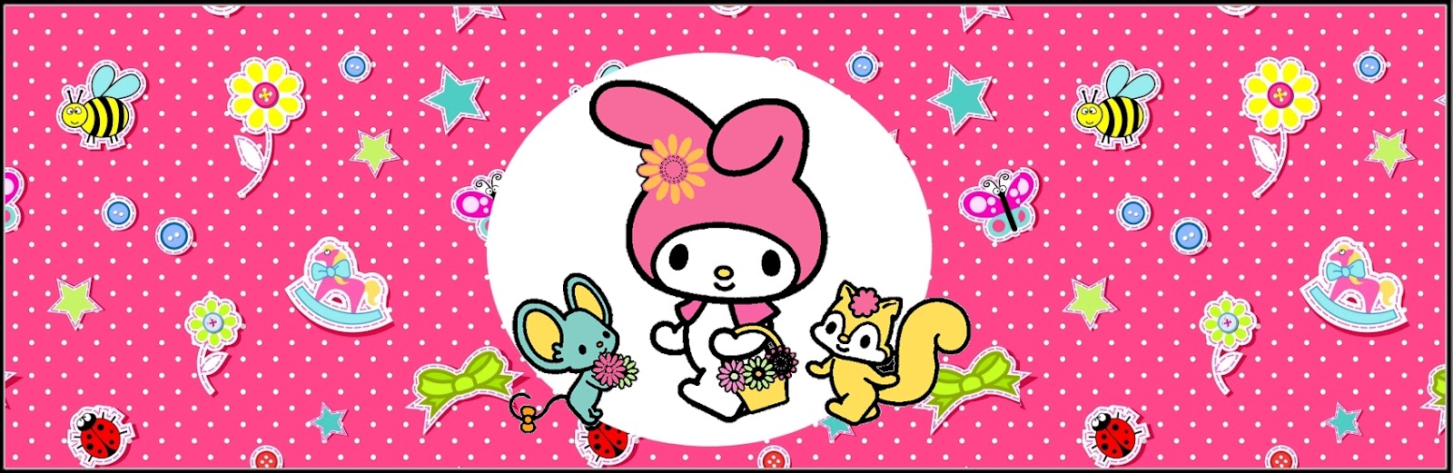 My Melody Birthday Party: Free Printable Candy Buffet Labels. - Oh My ...