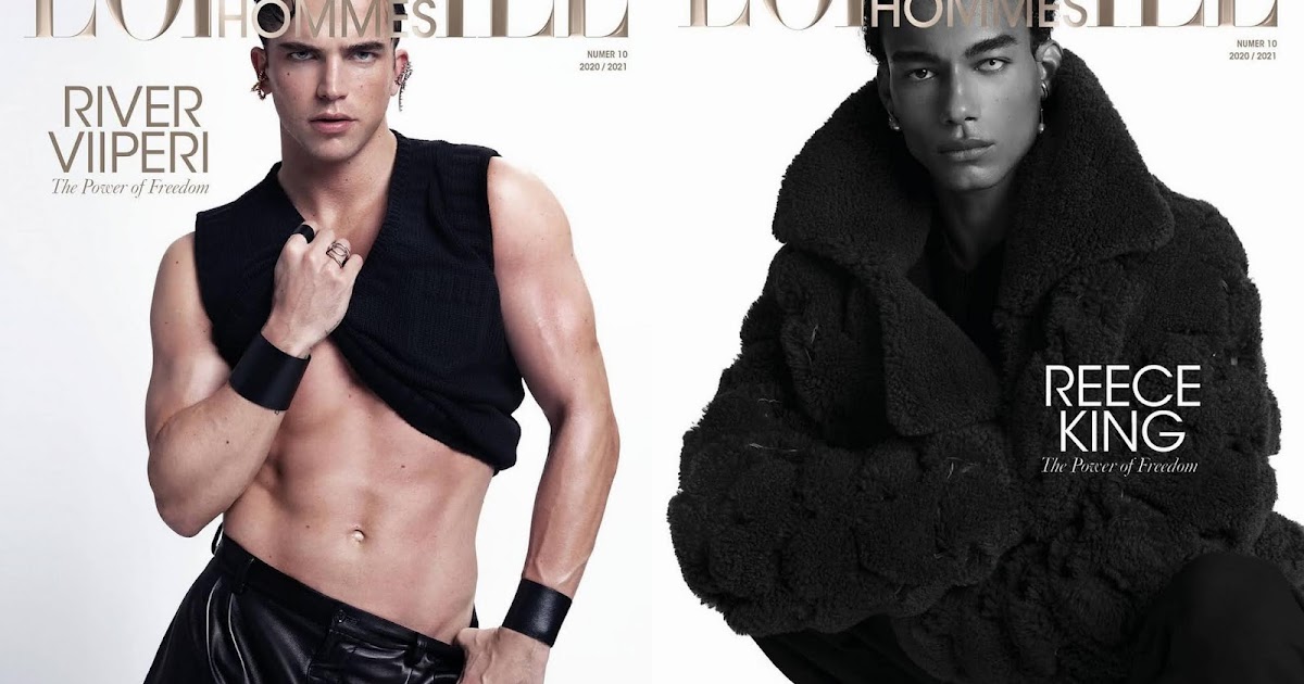 River Viiperi y Reece King para L'Officiel Hommes Poland