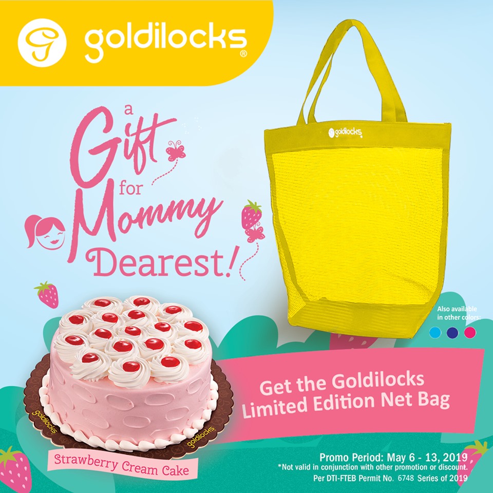 Goldilocks Gift for Mommy! - Fast Food Promos in the Philippines