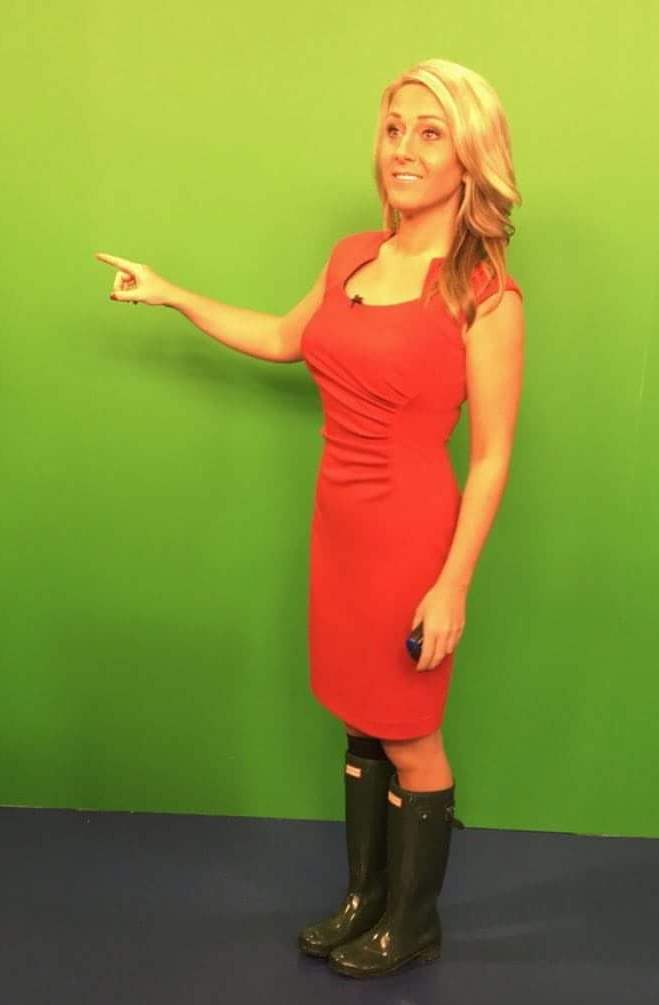 The Appreciation Of Newswomen In Boots Blog Megan Wise Is Ready For The Rain In Richmond