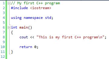 Computer Science and Engineering: My First C++ Program