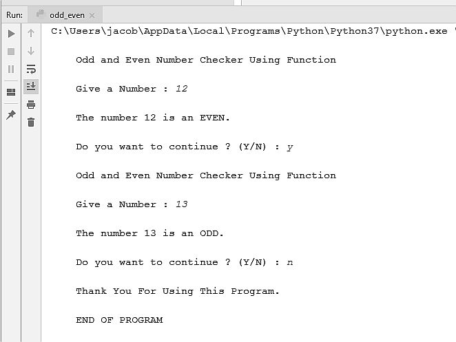 Free Programming Source Codes And Computer Programming Tutorials Odd And Even Number Checker