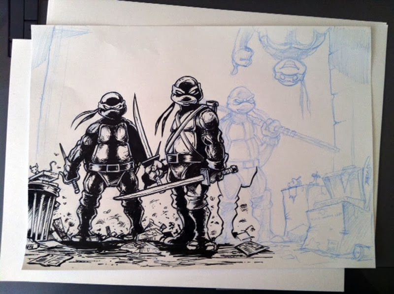 Bruyn - The art of Craig Bruyn: Teenage Mutant Ninja Turtles