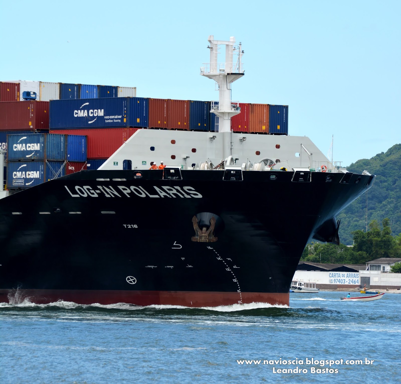 Navios de Santos & CIA: Navio LOG-IN POLARIS