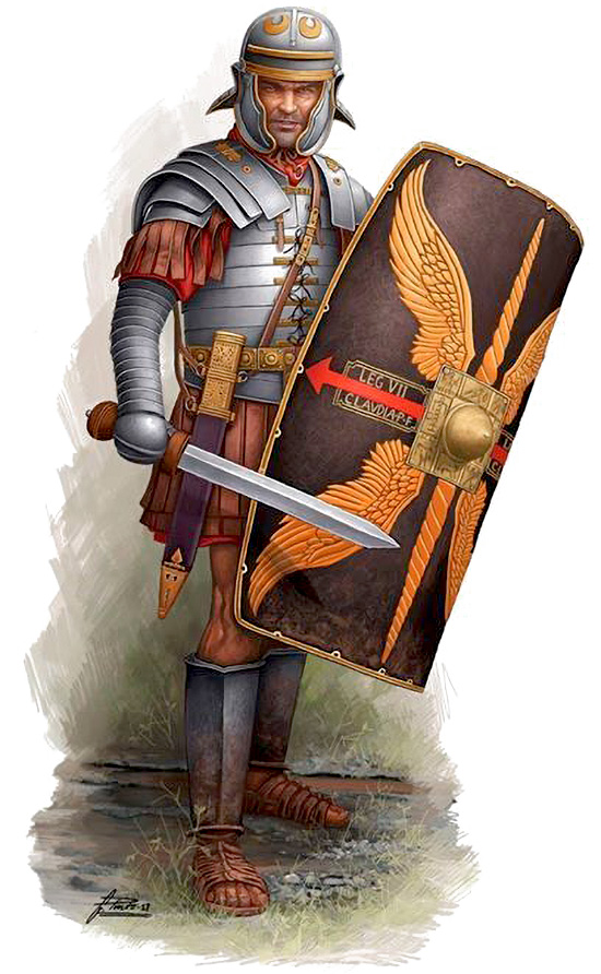 romanoimpero.com: LO SCUDO ROMANO