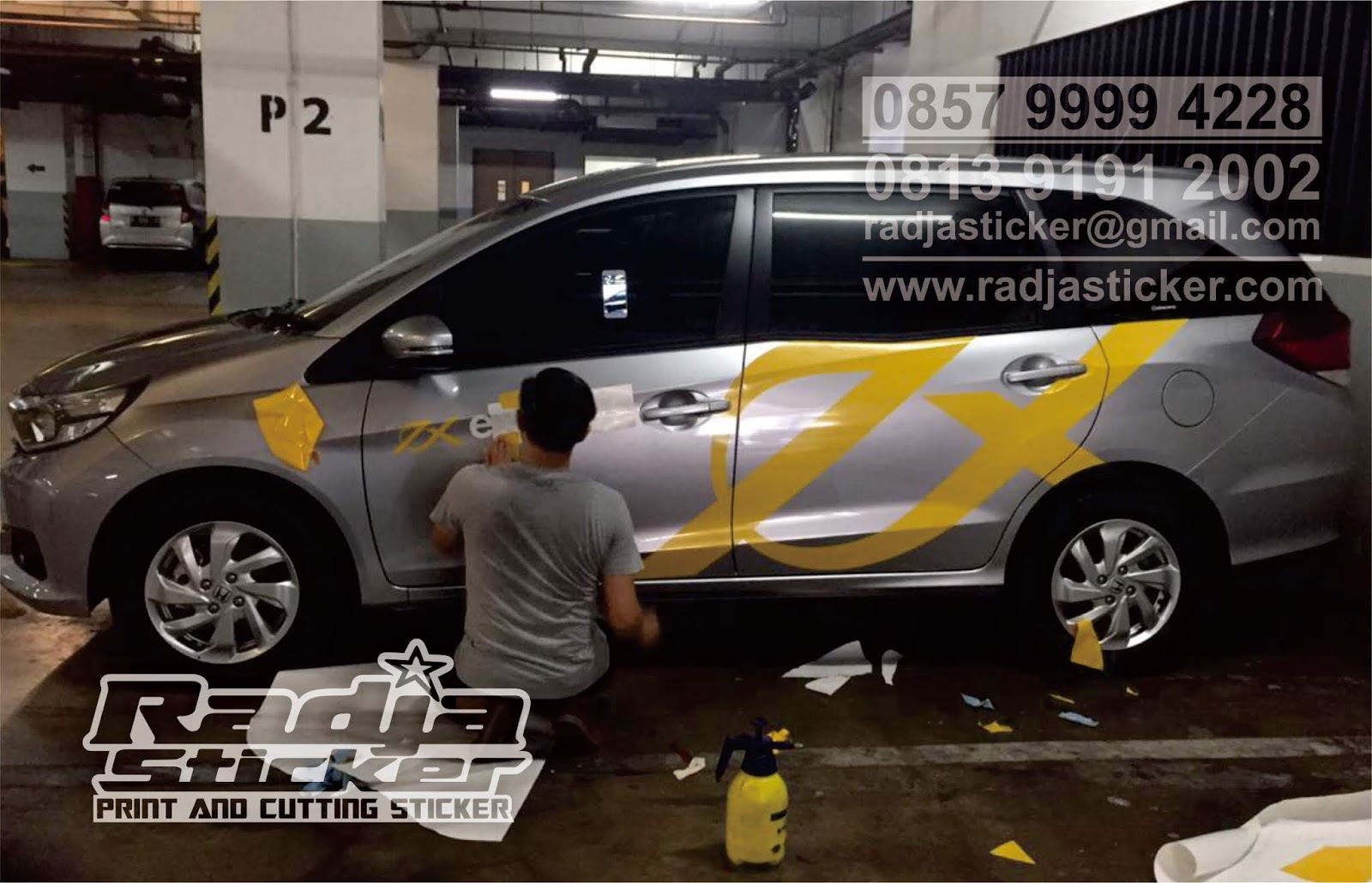 Wrapping Mobil Honda Mobilio | Wrapping Mobil | Tempat Wrapping Mobil ...
