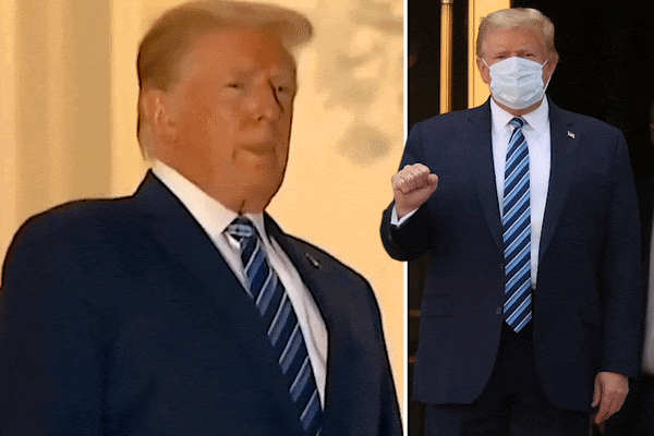 Journal de La Reyna (World News Today): A Sick Trump Posts A Campaign ...