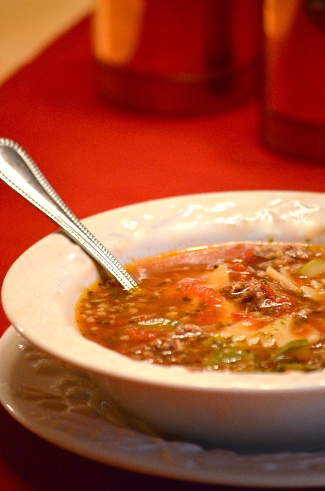 The Lazy Daisy Kitchen: SOUPer saturdays - italian sausage soup