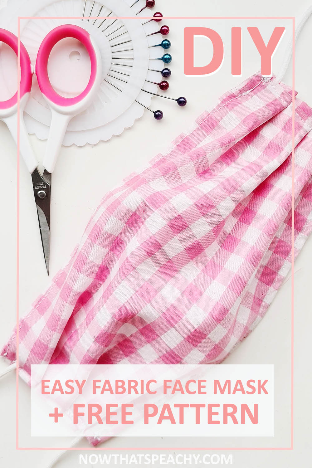 HOW TO Sew a Reusable Fabric Face Mask | Beginner Sewing FASHION DIY ...