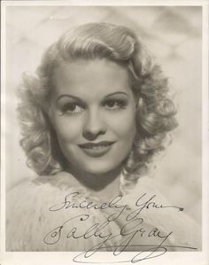 NAKARAJAN: SALLY GRAY ,BRITISH ACTRESS BORN 1915 FEBRUARY 14- 2006 ...