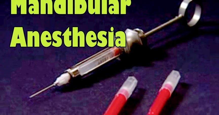 MANDIBULAR ANESTHESIA - Introduction - Odonto-Tv
