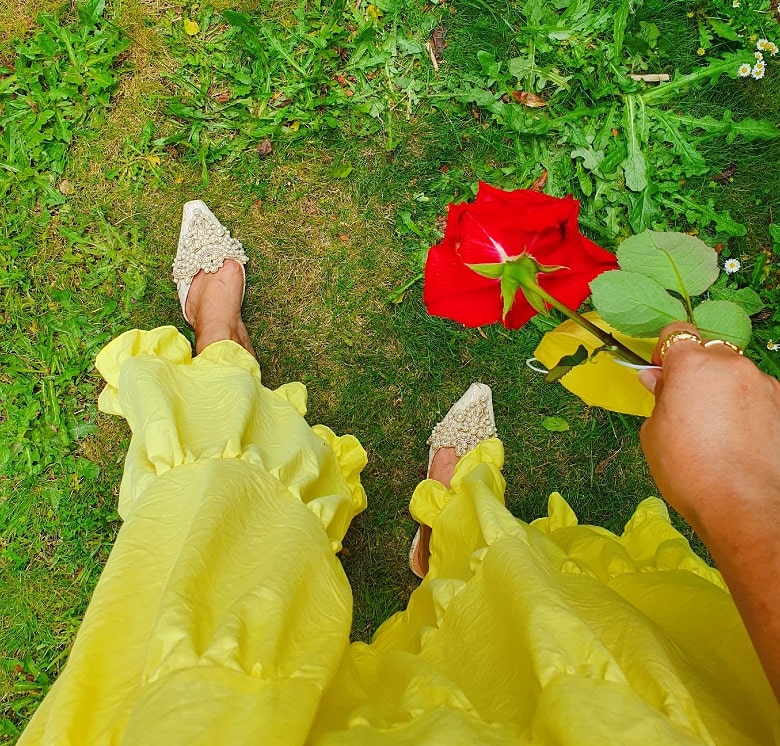 Yellow Belle Dress | Upcycled Fitted-Sheet Dress - Awarded as Top 100 ...