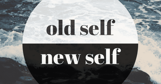 Let's Talk about Jesus...: Old Self / New Self?