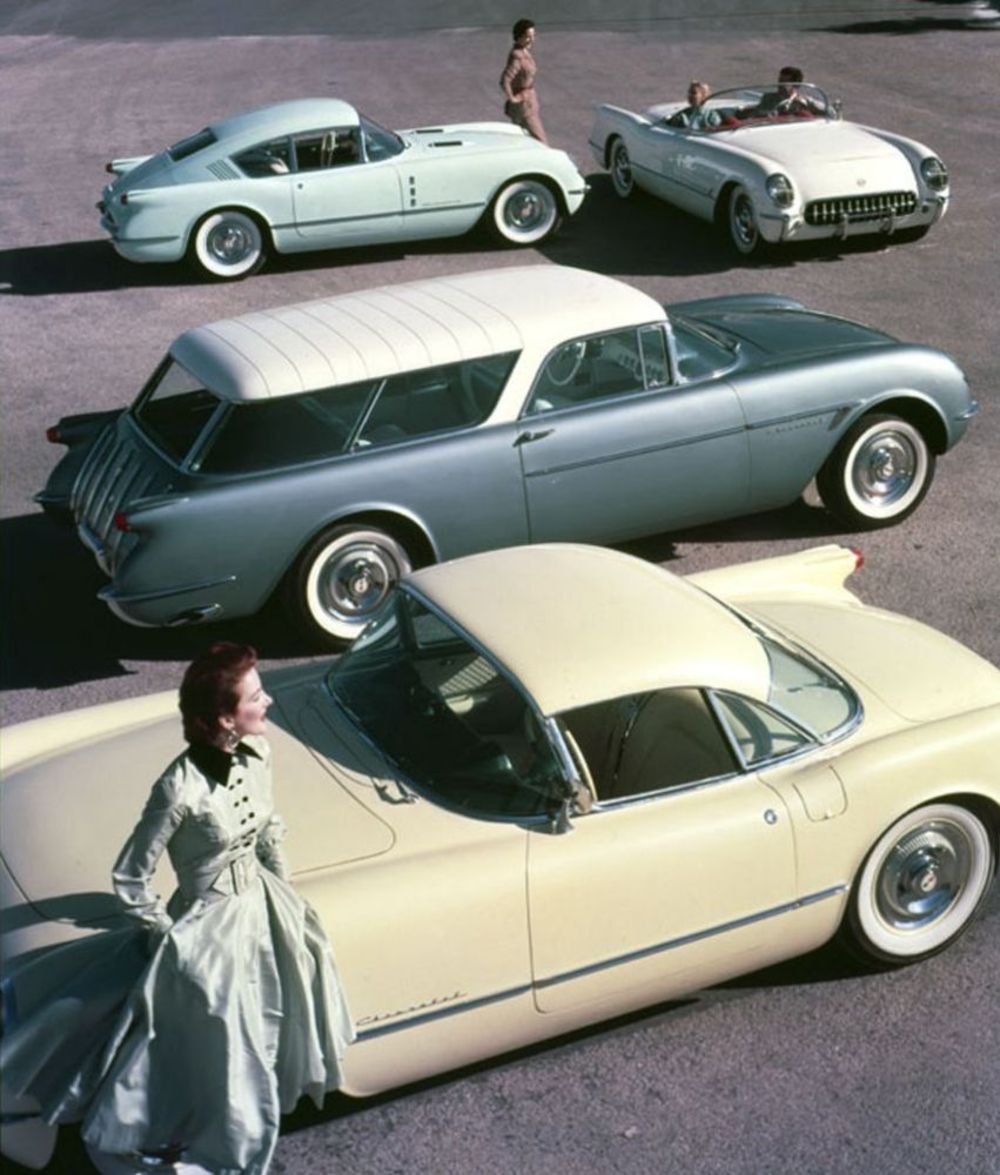 Wonderful Photos of 1954 Chevrolet Corvair, Which Was Touted as a New ...