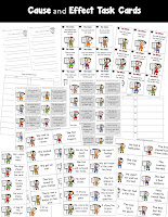 Cause and Effect Relationships and Some Freebies | Teacher's Take-Out